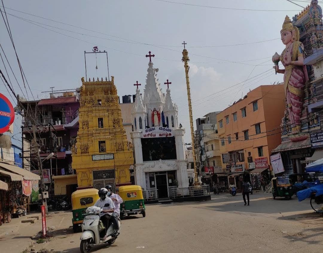 Church in the midst of temples at Jeevan Bima Nagar sparks row - Public ...