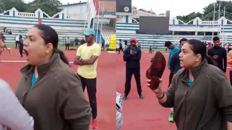 Athlete Bindu Rani attacked by woman coach at Kanteerava Stadium ...