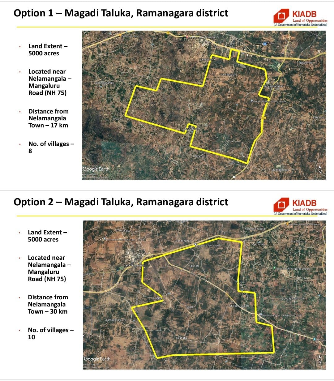 Karnataka govt shortlists 6 locations for second airport near Bengaluru ...