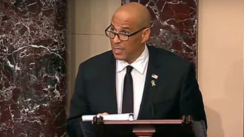 US Sen. Cory Booker makes record for second-longest Senate speech of 24 ...