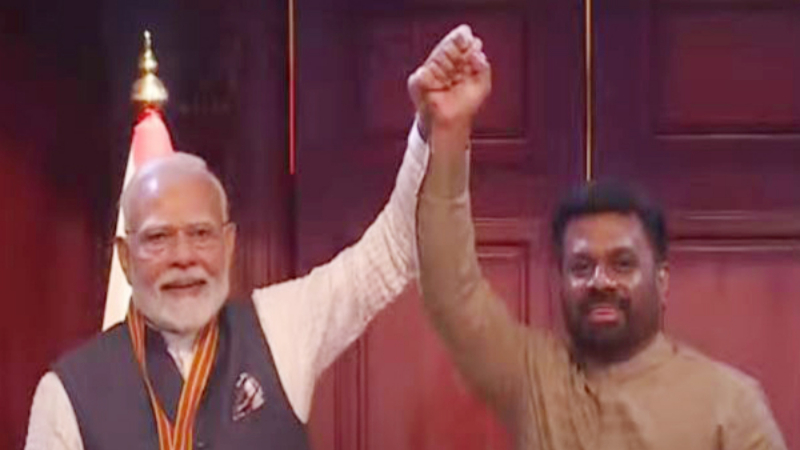 Sri Lankan President honours PM Modi with highest award-Mitra Vibushana ...