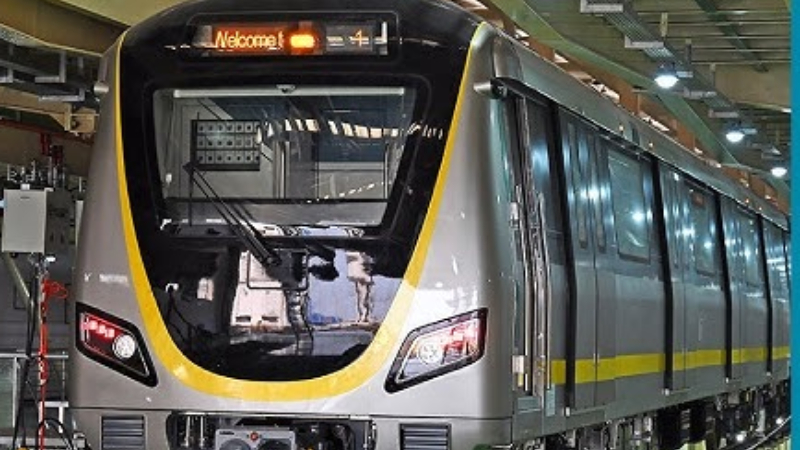 One more train set to be added to metro yellow line next week - Public ...