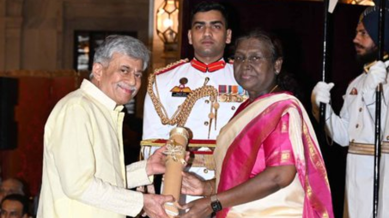 Veteran Sandalwood actor Anant Nag receives Padma Bhushan award ...