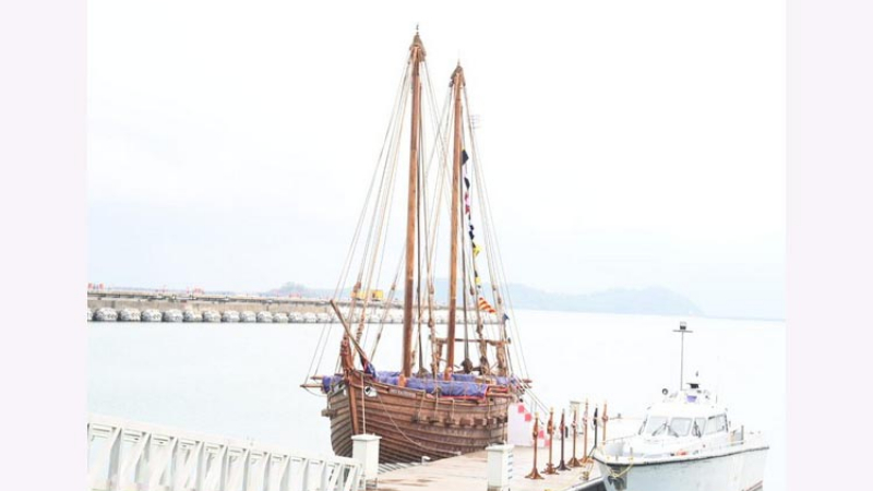 Indian Navy inducts historic ship 'Kaundinya' built using ancient ...