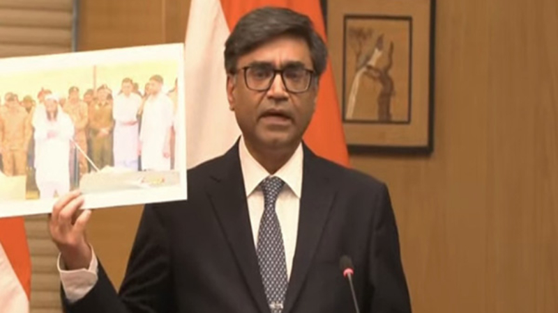 'Giving terrorists state funeral maybe Pakistan practice': FS Vikram ...