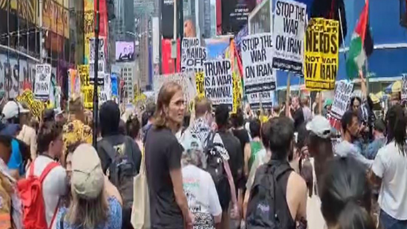 Anti-war protests erupt in New York after US strikes on Iran; major ...