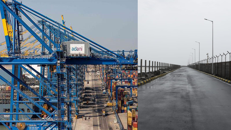 Adani Ports unveils steel slag road in Hazira, first in any private ...