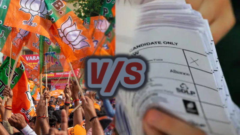 BJP to launch awareness campaign against ballot paper voting - Public ...